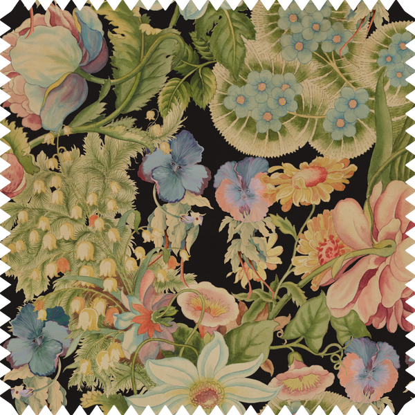 Amatoria Velvet – Walnut Wallpaper