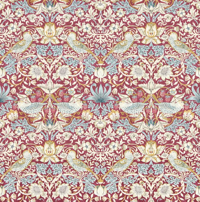 Clarke & Clarke – Walnut Wallpaper