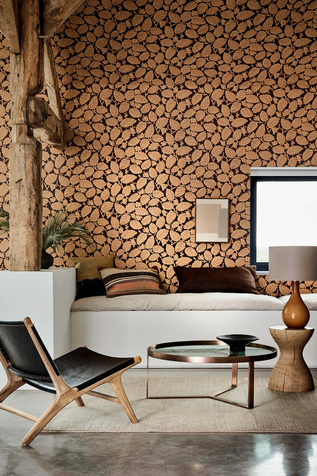 Beech Nut – Walnut Wallpaper