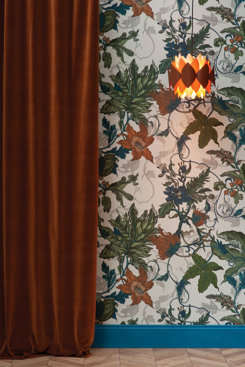 Epic Botanic – Walnut Wallpaper