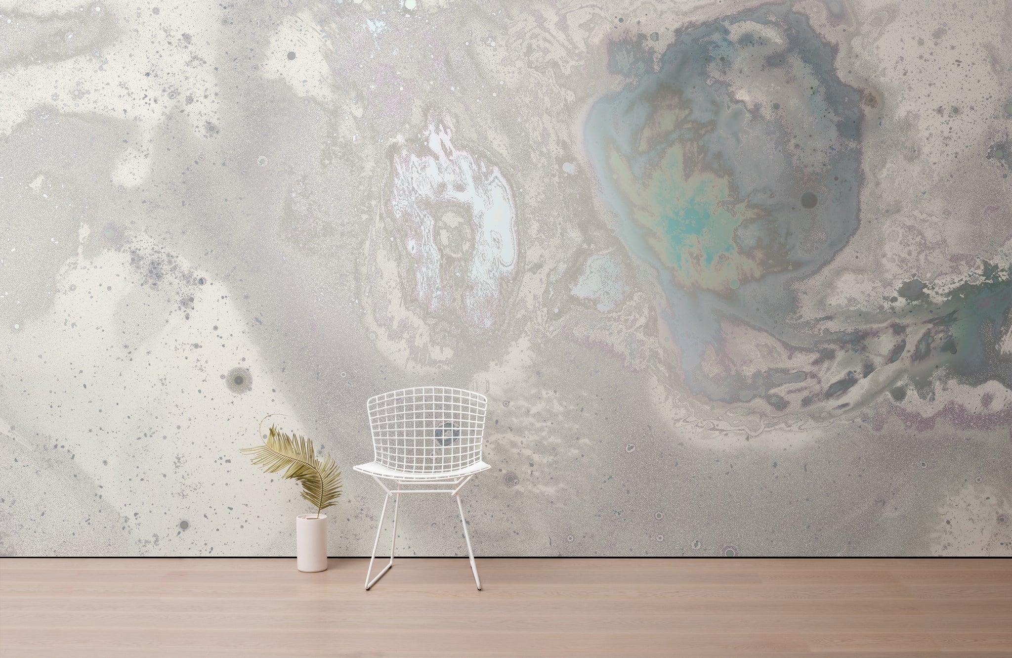 Inverted Spaces – Walnut Wallpaper