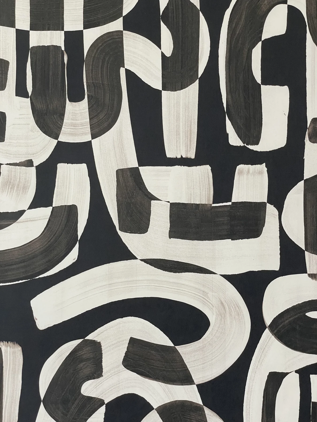 Down the Rabbit Hole – Walnut Wallpaper