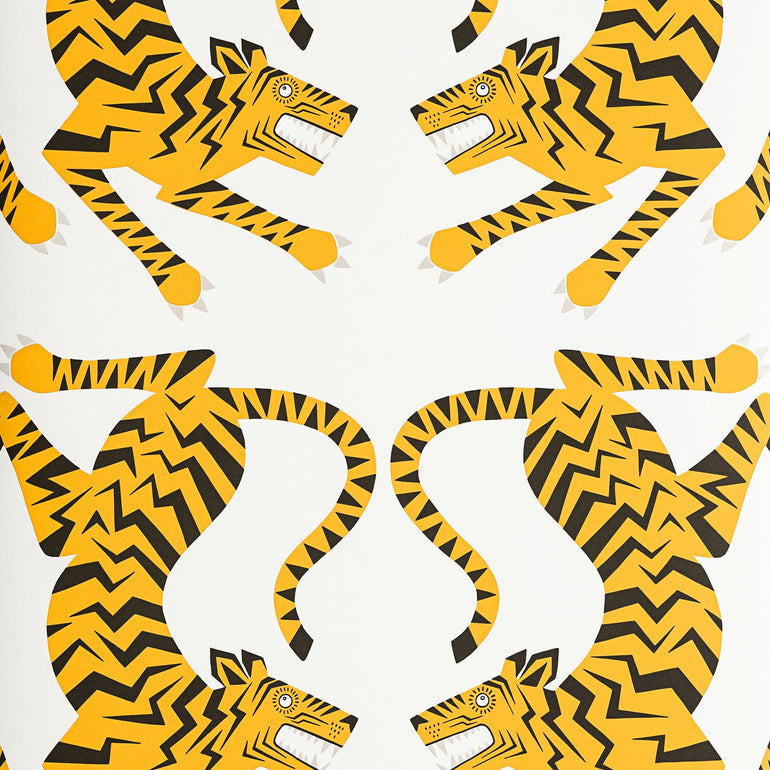 Tigers – Walnut Wallpaper