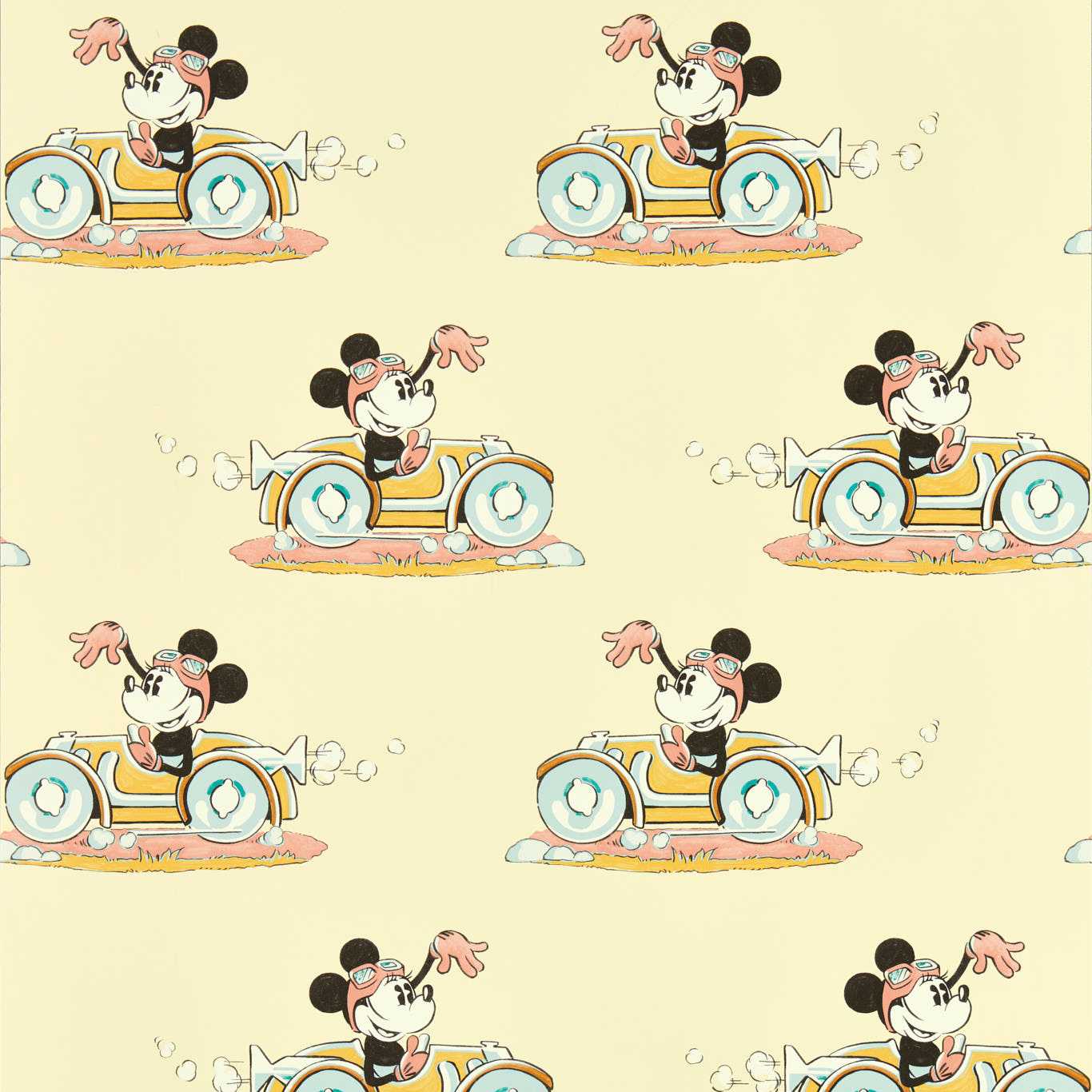 Vintage Minnie Mouse And Mickey Mouse Wallpaper