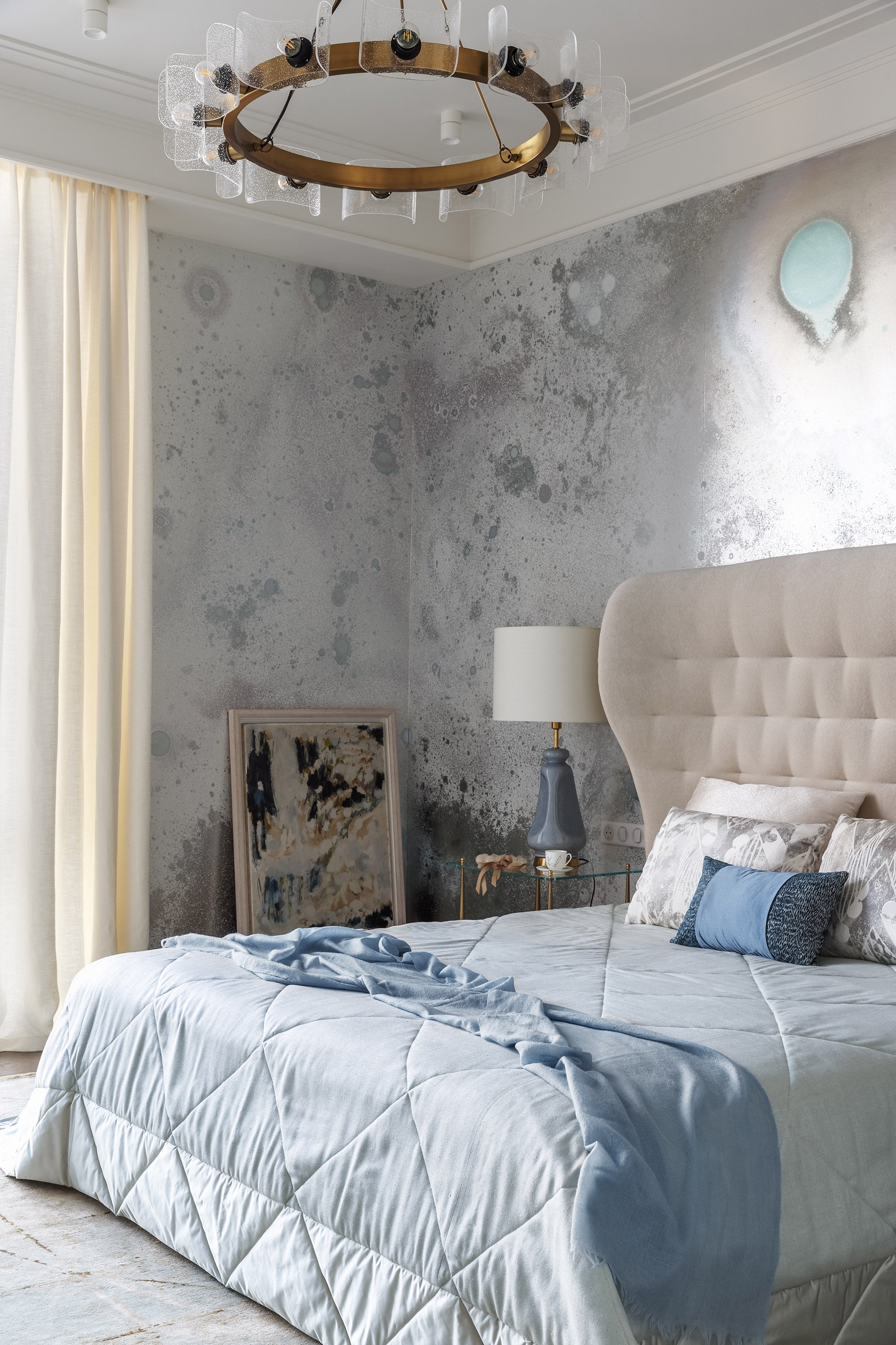 Inverted Spaces – Walnut Wallpaper