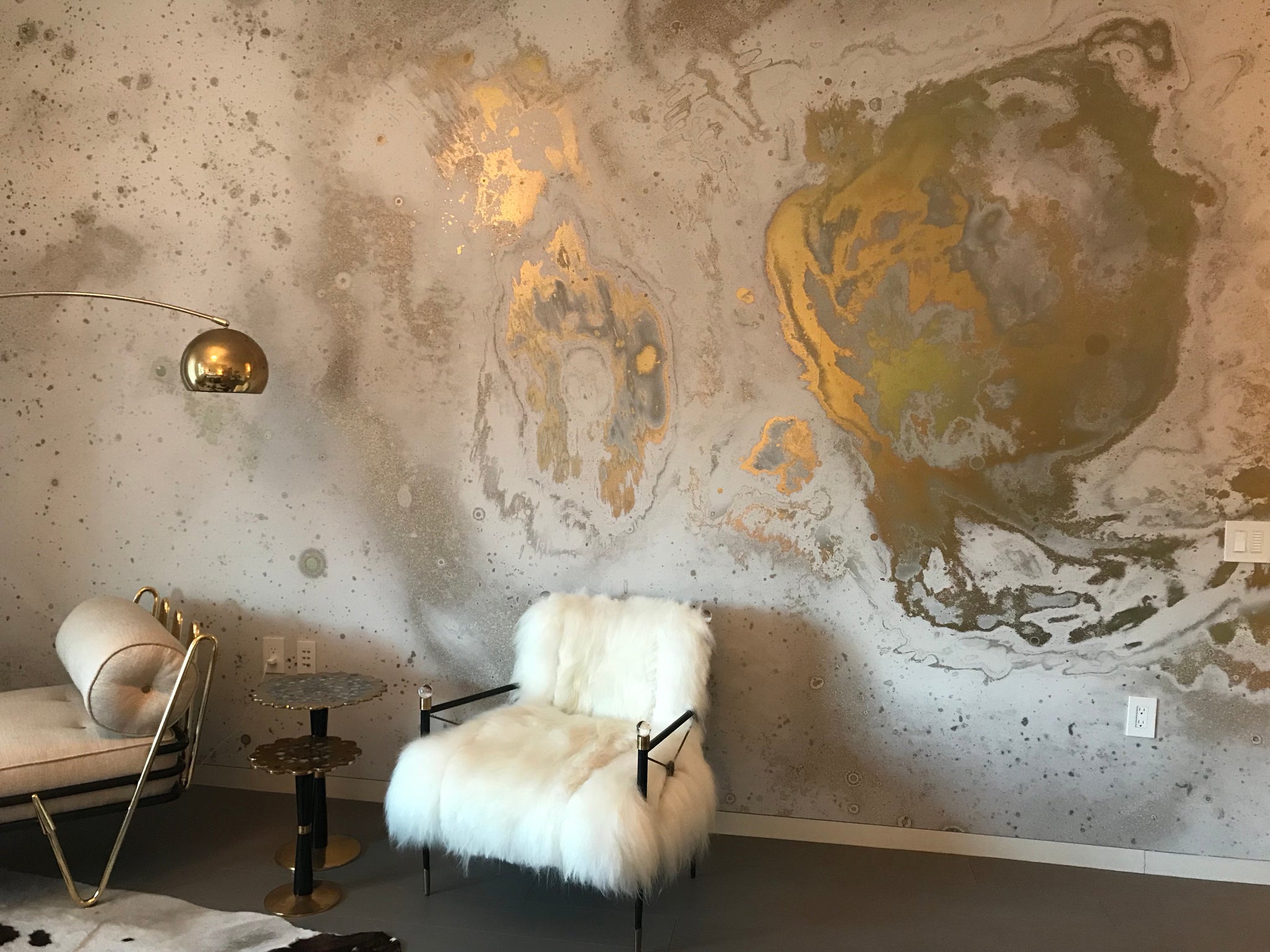 Inverted Spaces – Walnut Wallpaper