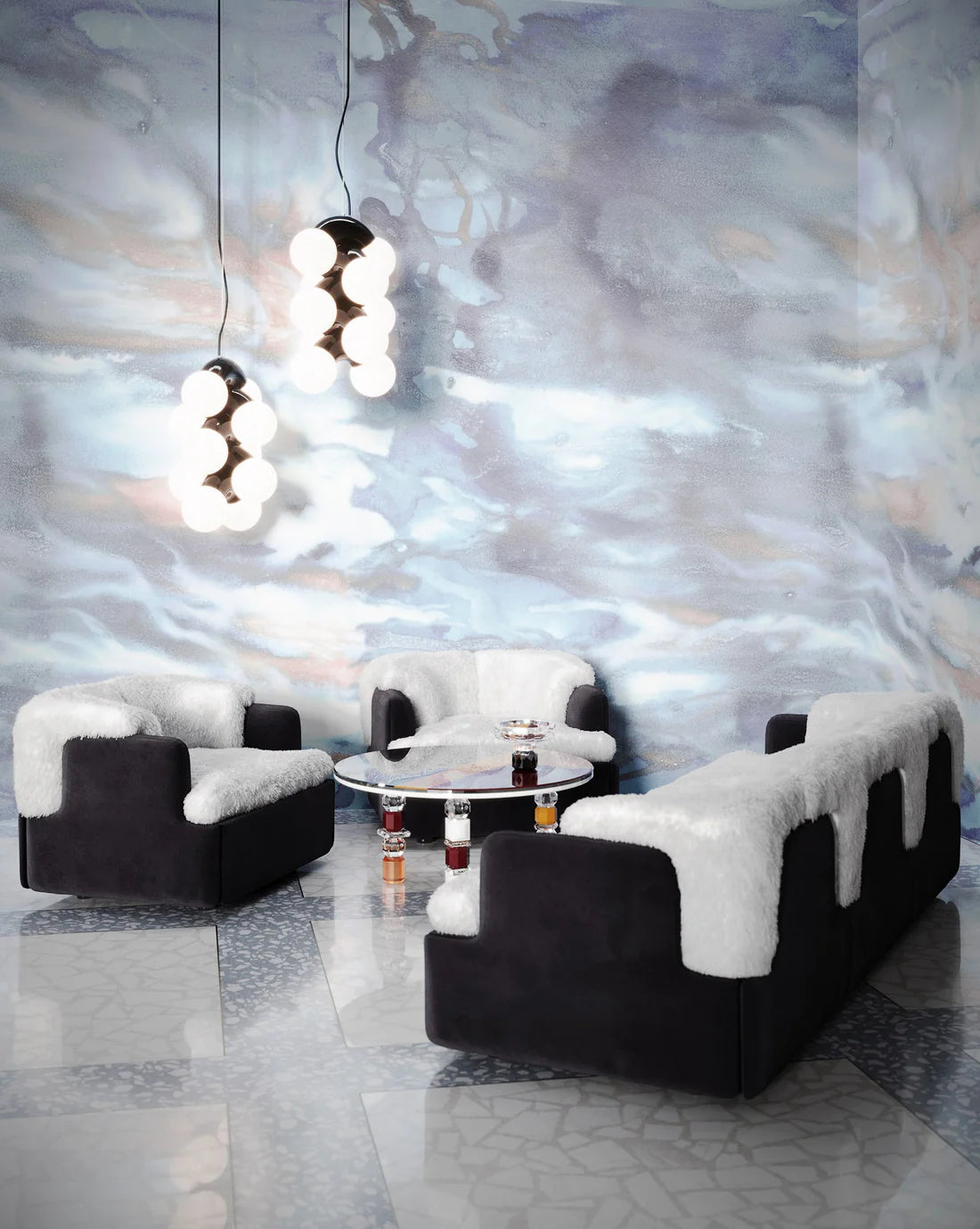 Delta Mural – Walnut Wallpaper