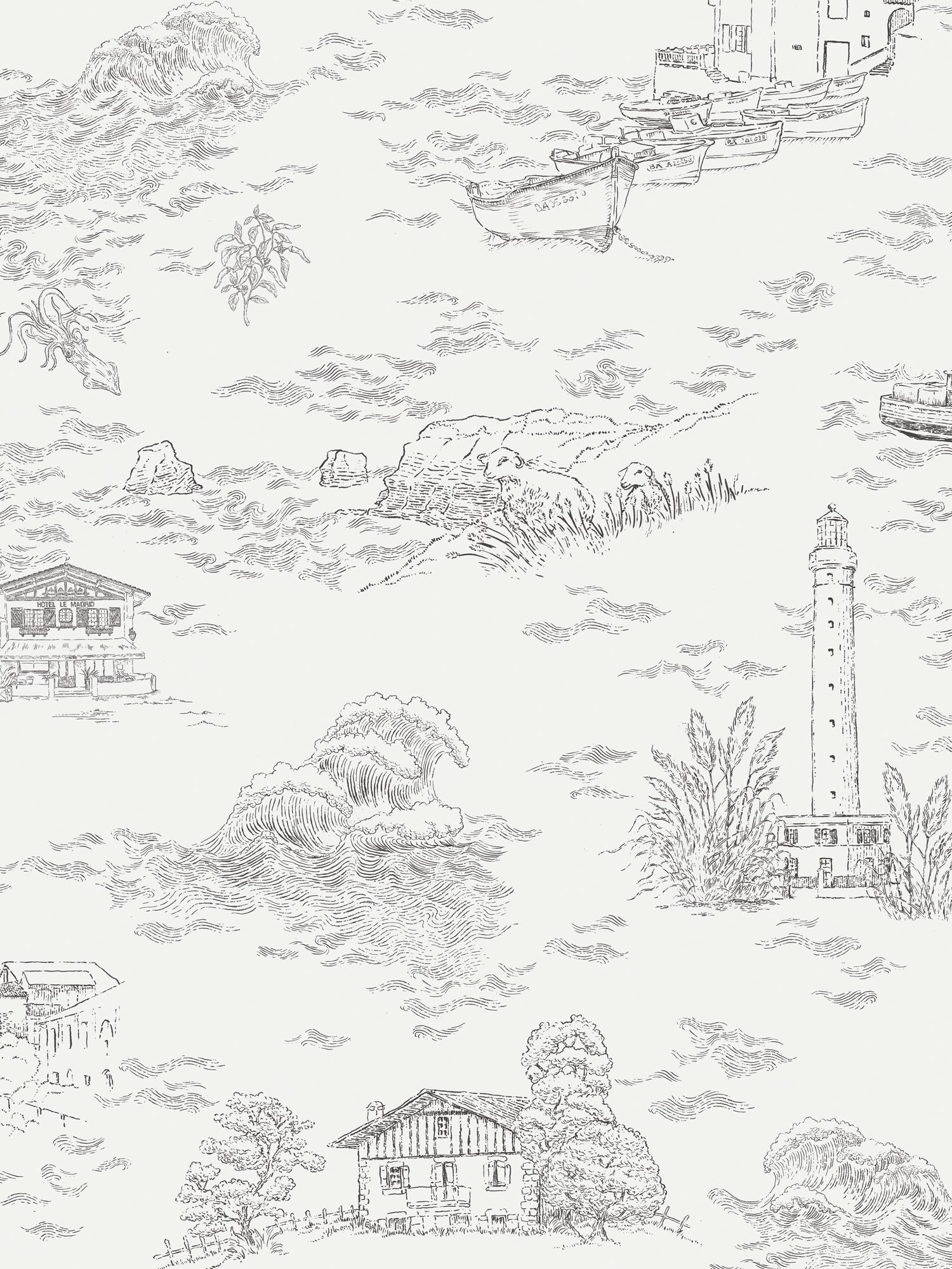 Greetings from the Basque Country – Walnut Wallpaper