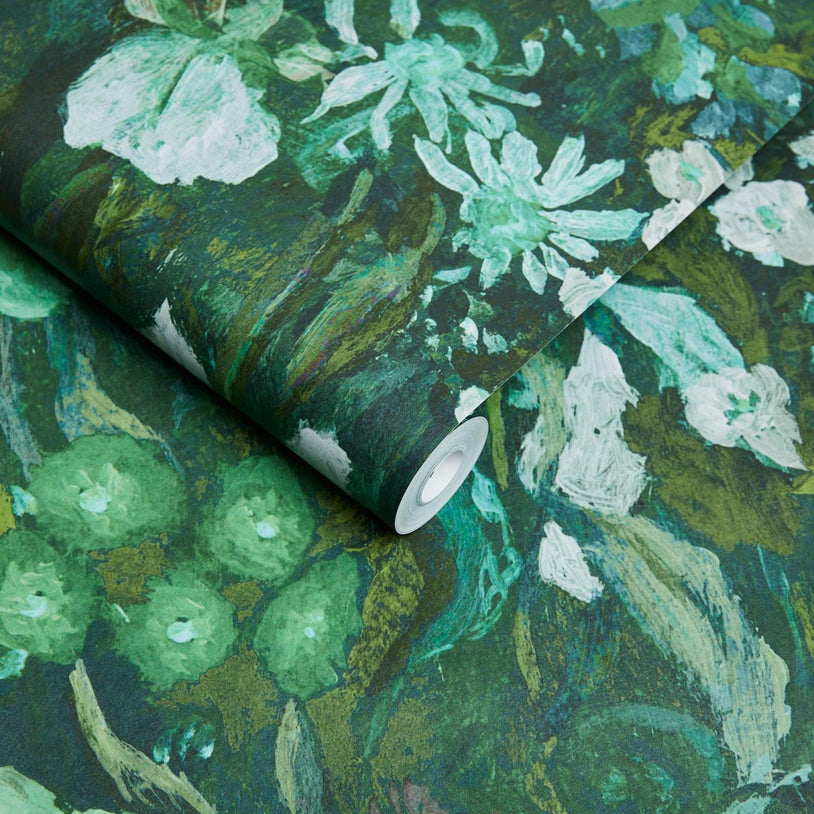 Floribunda Magna – Walnut Wallpaper