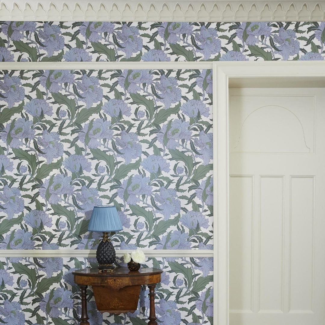 Minerva – Walnut Wallpaper