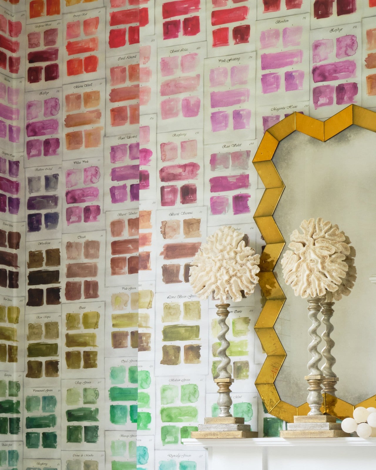 Palette – Walnut Wallpaper