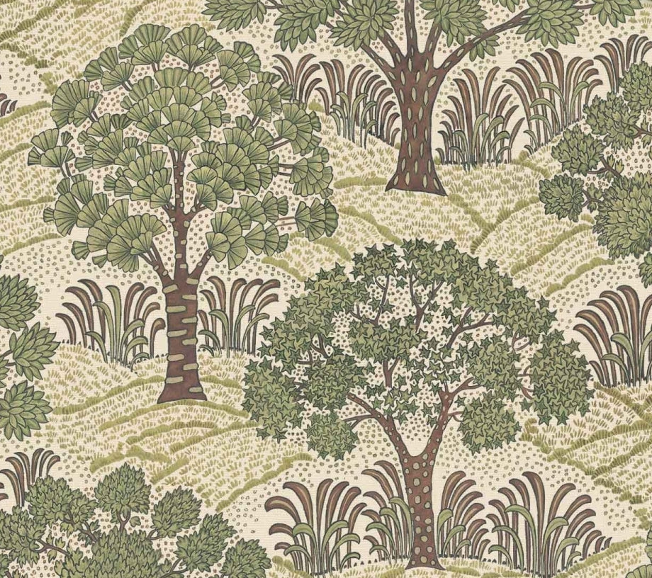 Trees Please – Walnut Wallpaper