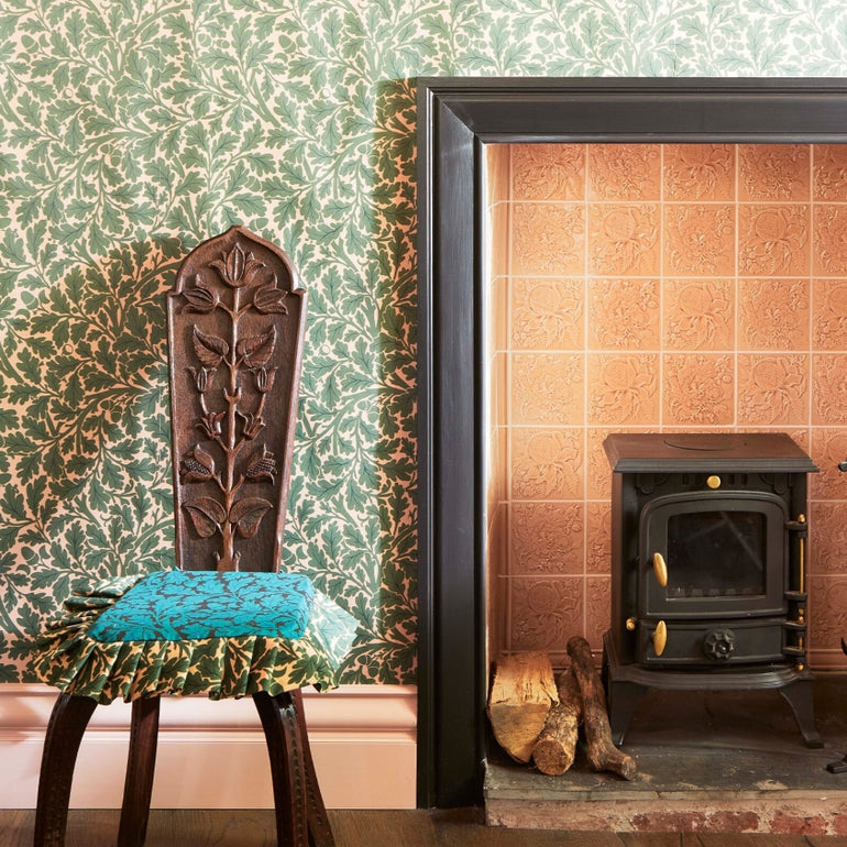 Quercus – Walnut Wallpaper