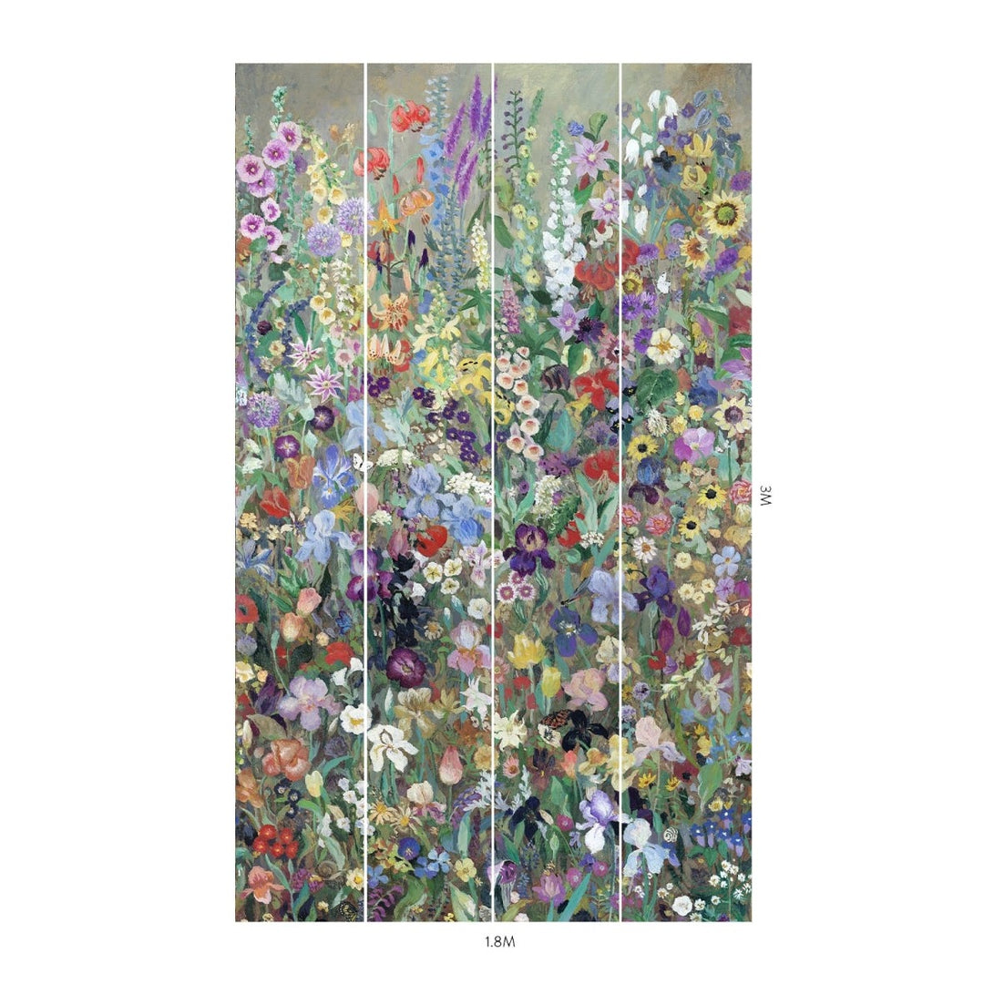 Floribunda Magna – Walnut Wallpaper