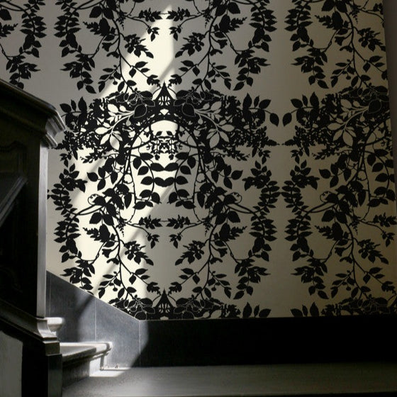 Leaf Superwide Wallpaper – Walnut Wallpaper