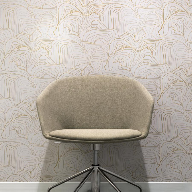 Sandstone – Walnut Wallpaper