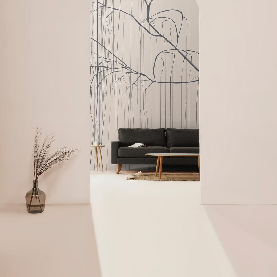 Babylon – Walnut Wallpaper