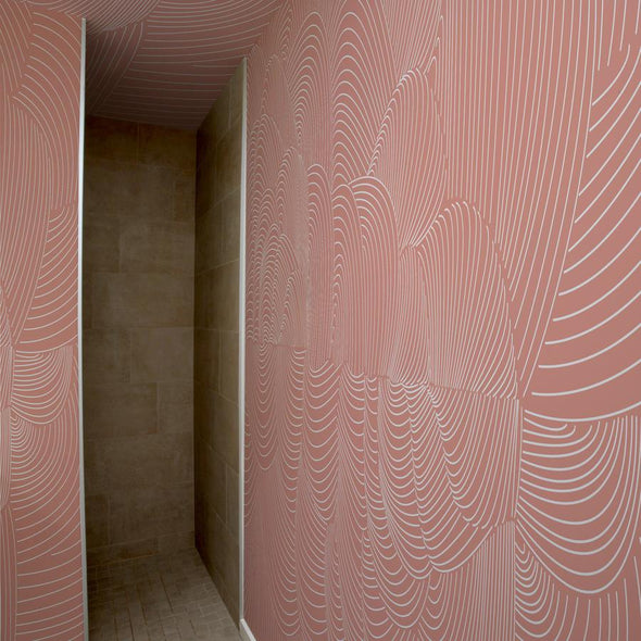 Cocoon – Walnut Wallpaper