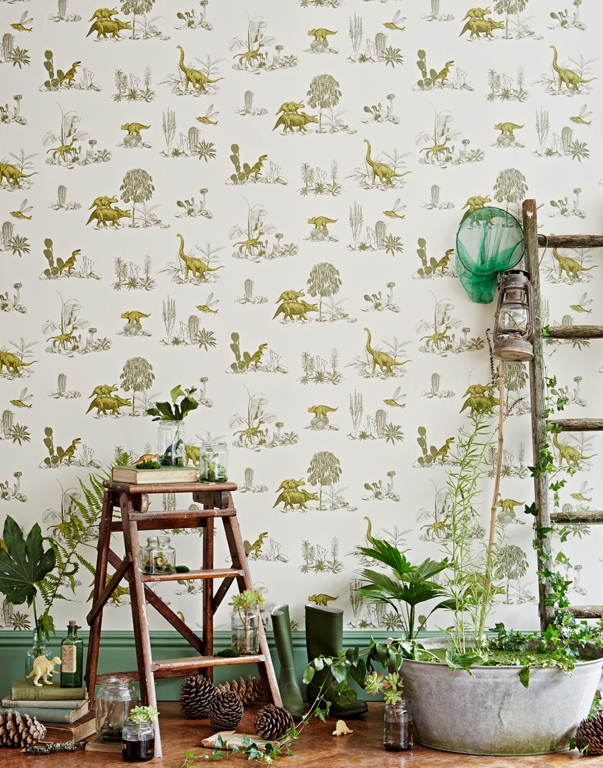 Dino Wallpaper – Walnut Wallpaper