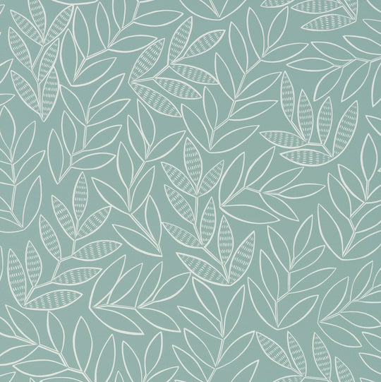 Laurus – Walnut Wallpaper