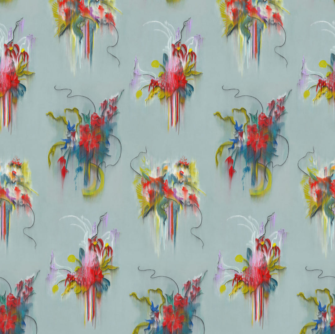 Rae – Walnut Wallpaper