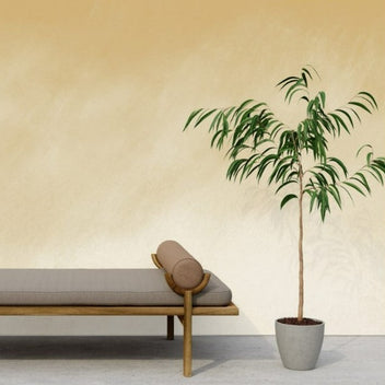 Calico – Walnut Wallpaper