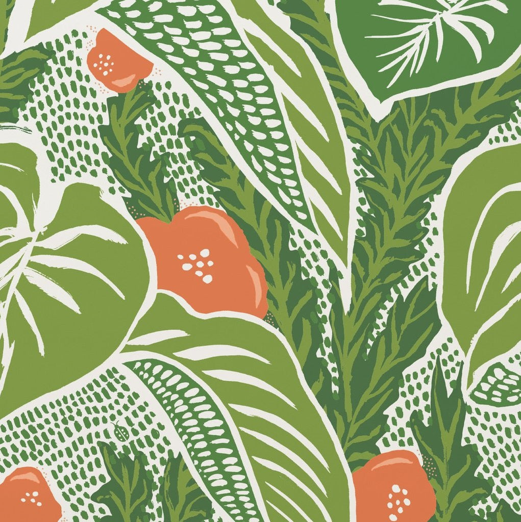 Tangle – Walnut Wallpaper