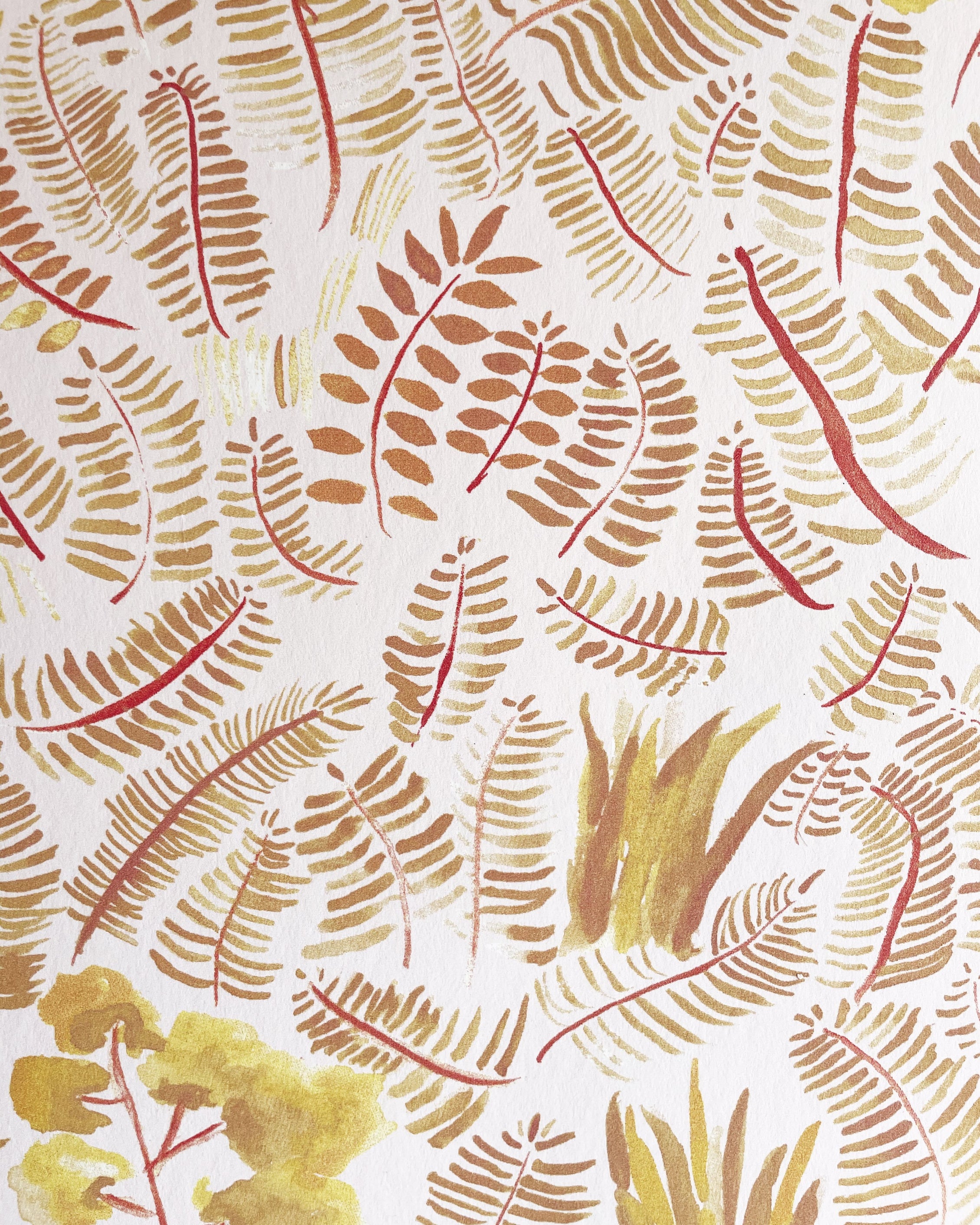 Burma – Walnut Wallpaper