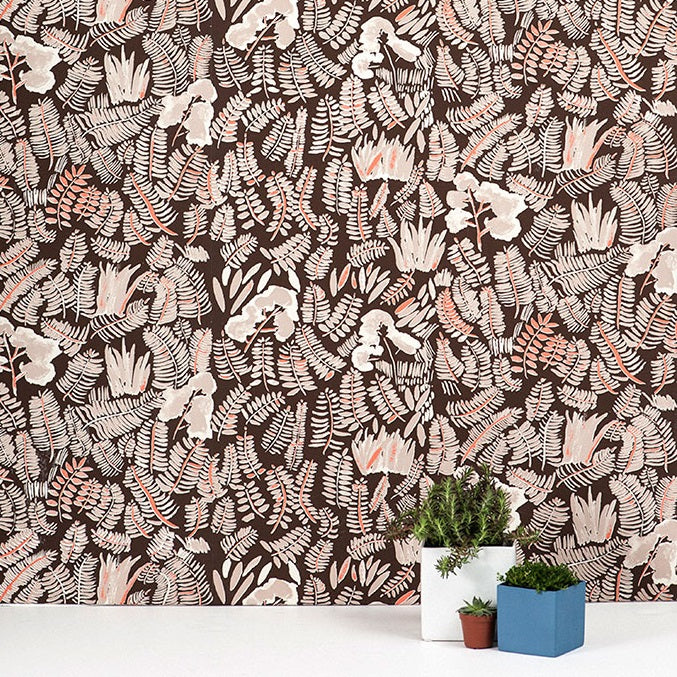Burma – Walnut Wallpaper