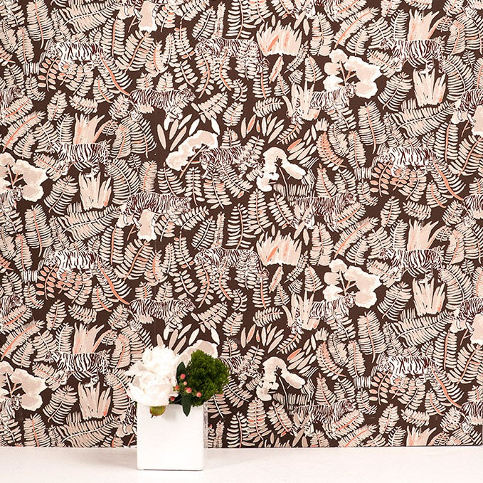 Burma – Walnut Wallpaper
