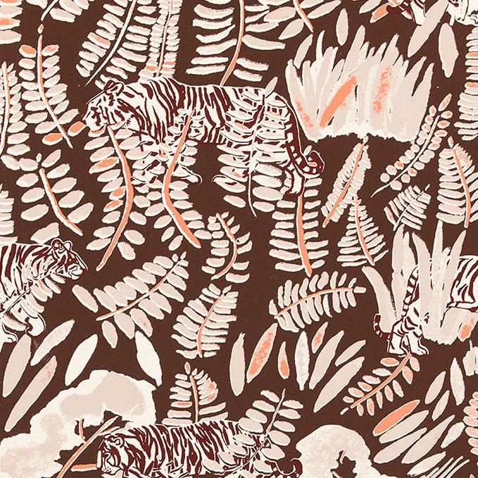 Burma – Walnut Wallpaper