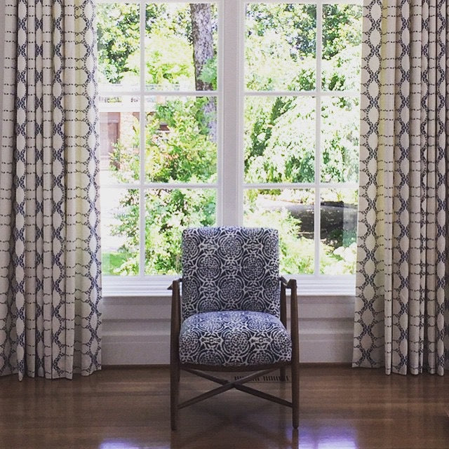 Elizabeth Linen Fabric – Walnut Wallpaper