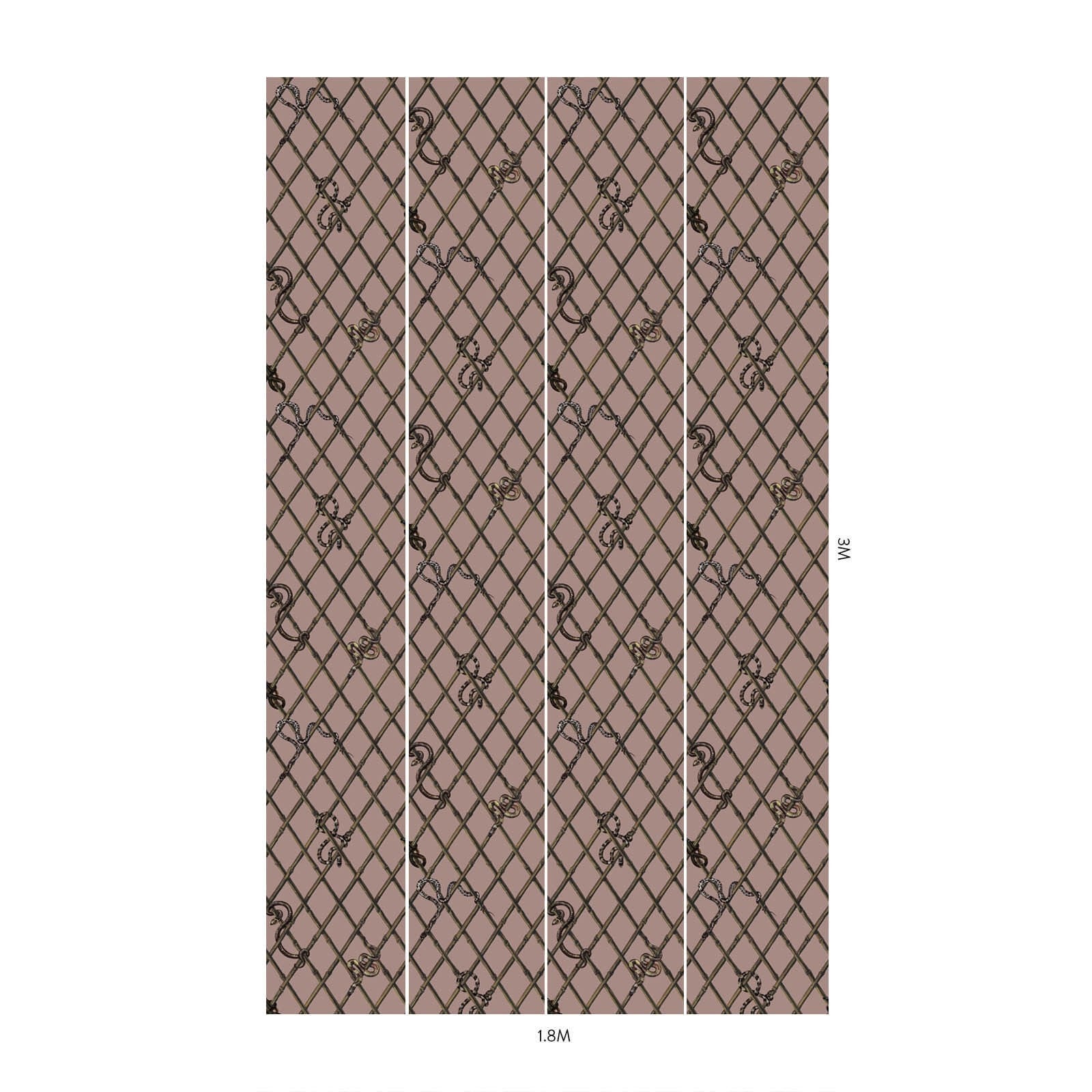 Khasia – Walnut Wallpaper