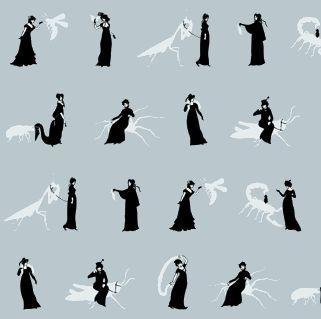 Ms. Ward – Walnut Wallpaper