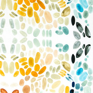 Painted Lady – Walnut Wallpaper